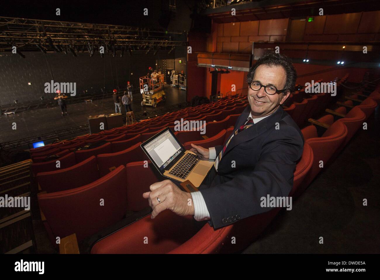 Los Angeles, California, USA. 10th Feb, 2014. Steven Leigh Morris, the ...