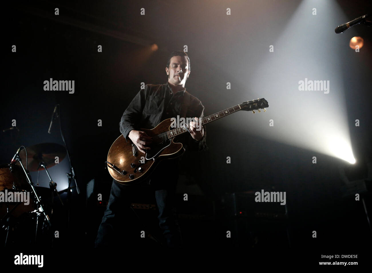Black rebel motorcycle club performs hi-res stock photography and ...
