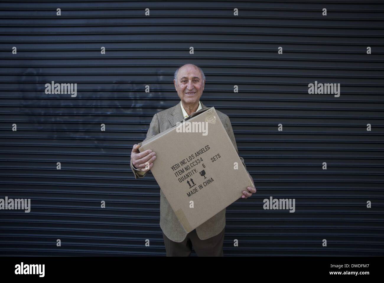 Los Angeles, California, USA. 17th Feb, 2014. Yedi Djavaheri of Yedi ...