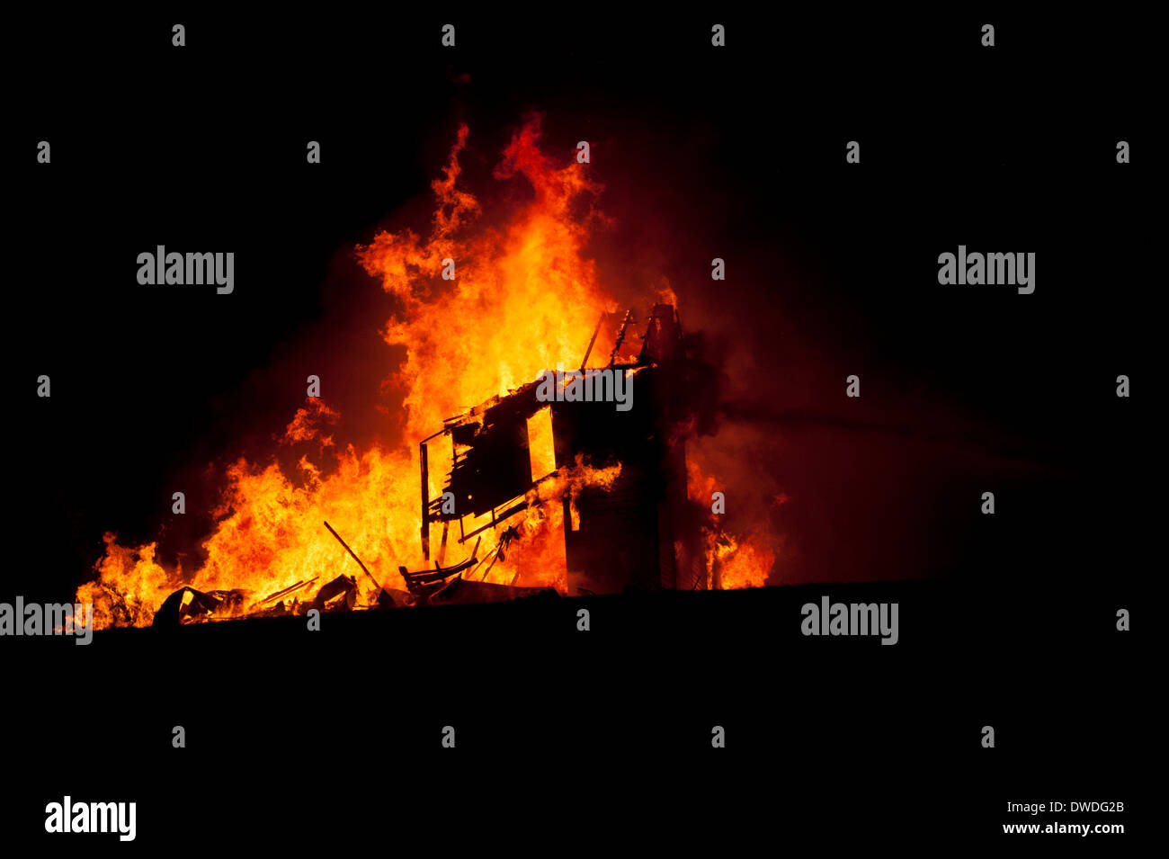 Conover, NC, USA. 4th March 2014. The Conover Fire Department in ...