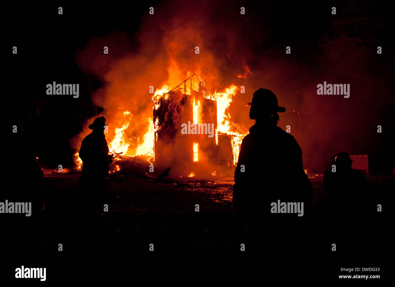 Conover, NC, USA. 4th March, 2014. The Conover Fire Department in ...