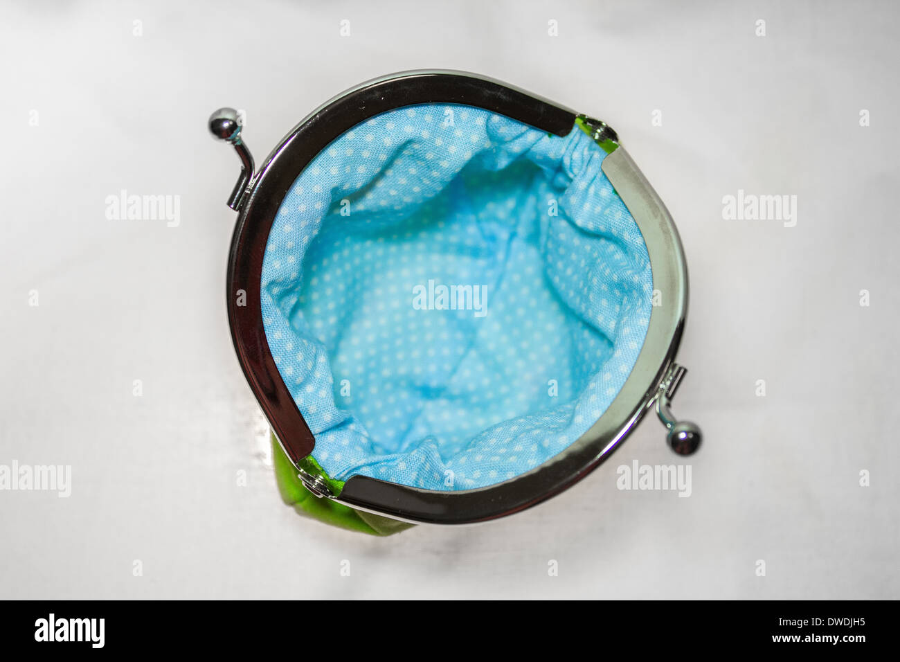 Small woman purse with withe background Stock Photo - Alamy