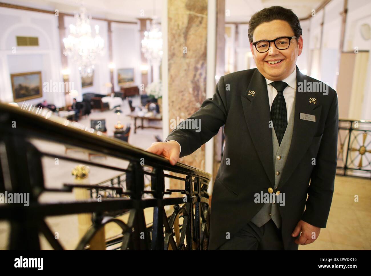 Grand budapest hotel concierge hi-res stock photography and images - Alamy