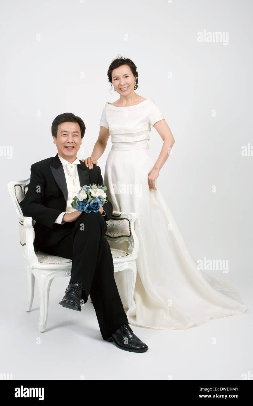 Middle Aged Couple Stock Photo - Alamy