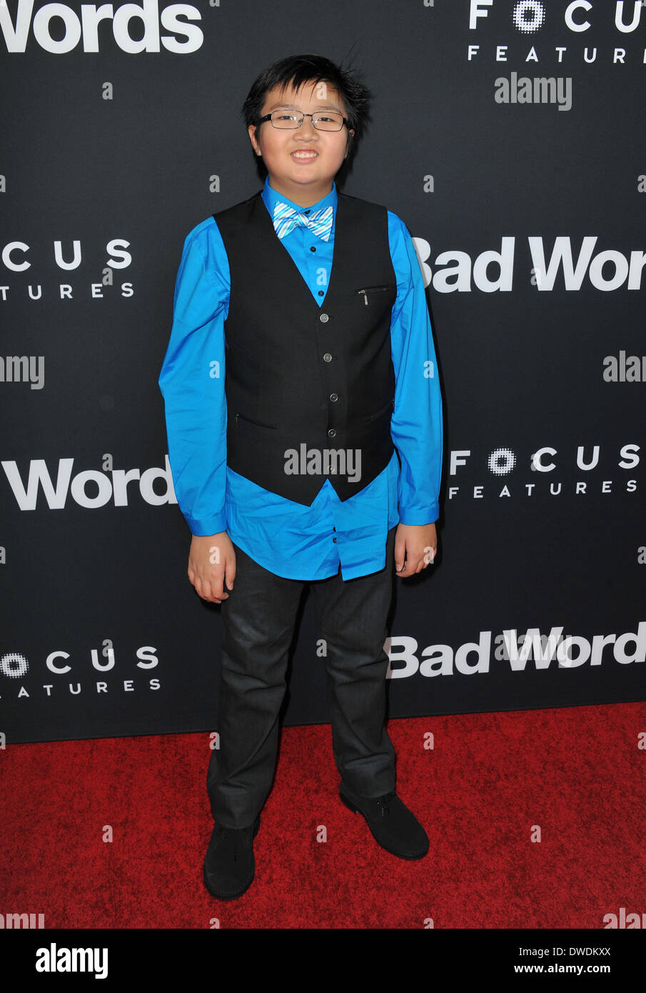 Los Angeles, California, USA. 5th Mar, 2014. Matthew Zhang attending ...