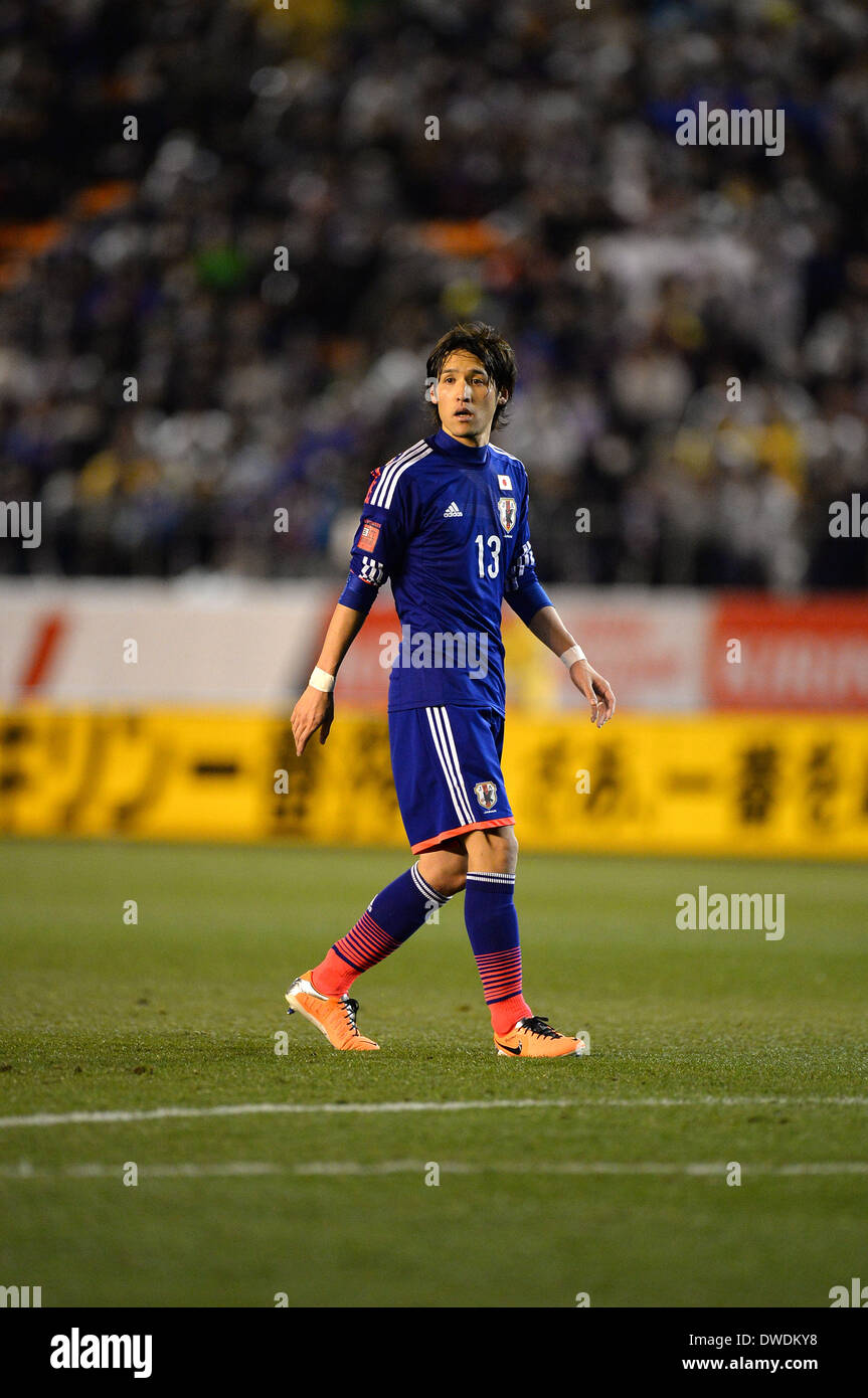 Tokyo, Japan. 5th Mar, 2014. Hajime Hosogai (JPN) Football / Soccer ...