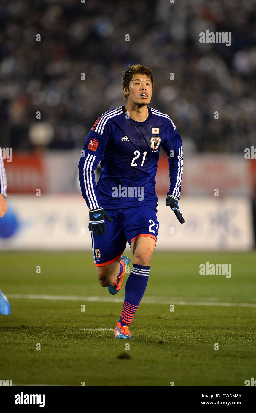 Tokyo, Japan. 5th Mar, 2014. Hiroki Sakai (JPN) Football / Soccer : Kirin Challenge Cup 2014 ...