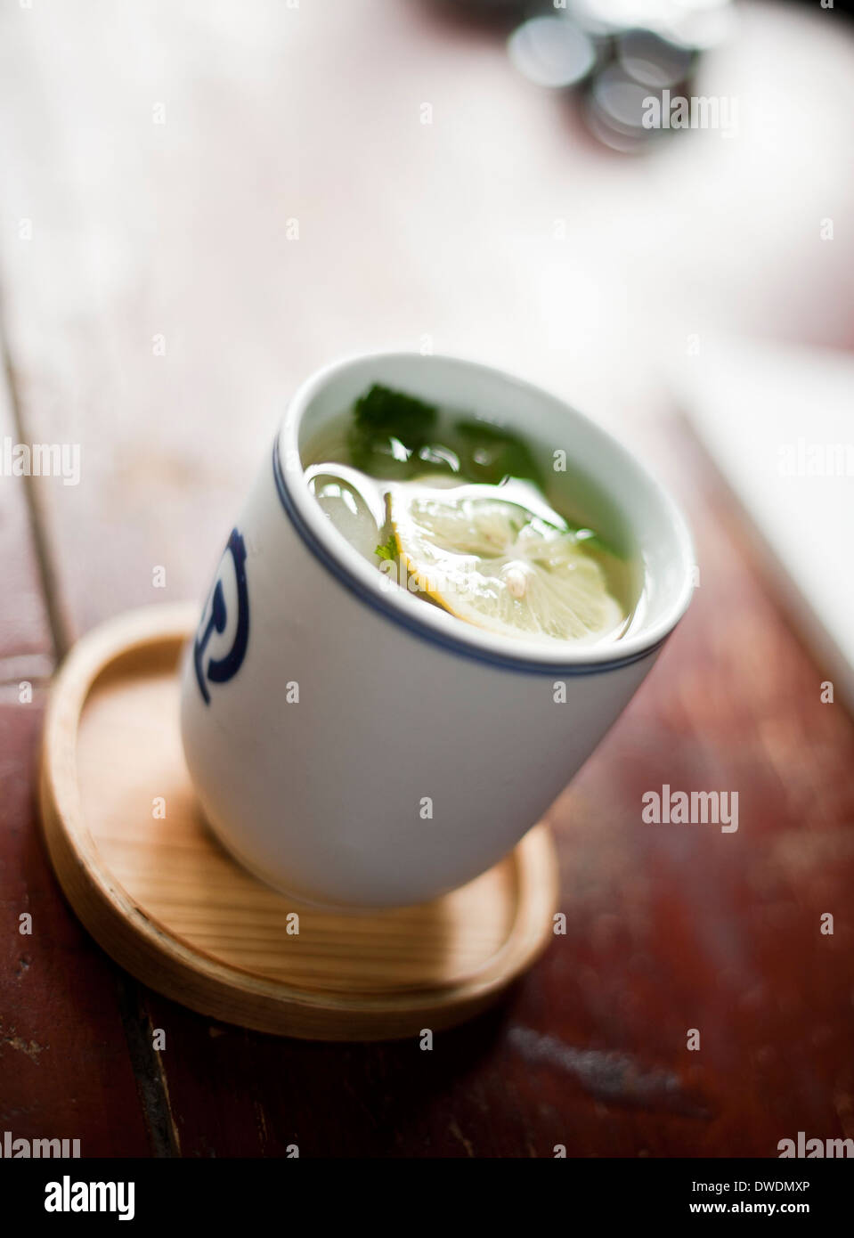 Asian style lemon tea Stock Photo - Alamy