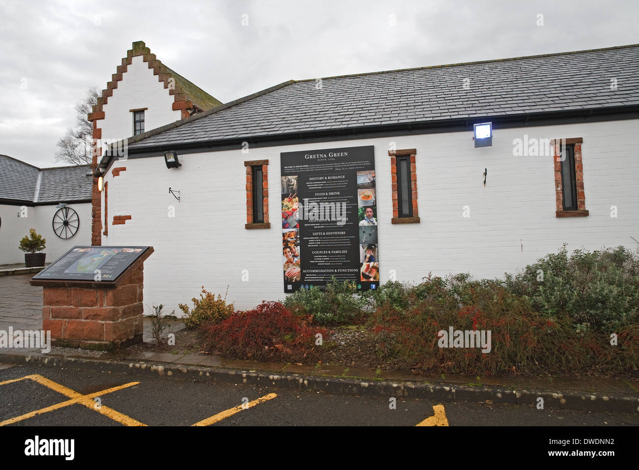 Gretna Green world famous Blacksmiths cottage which has been holding ...