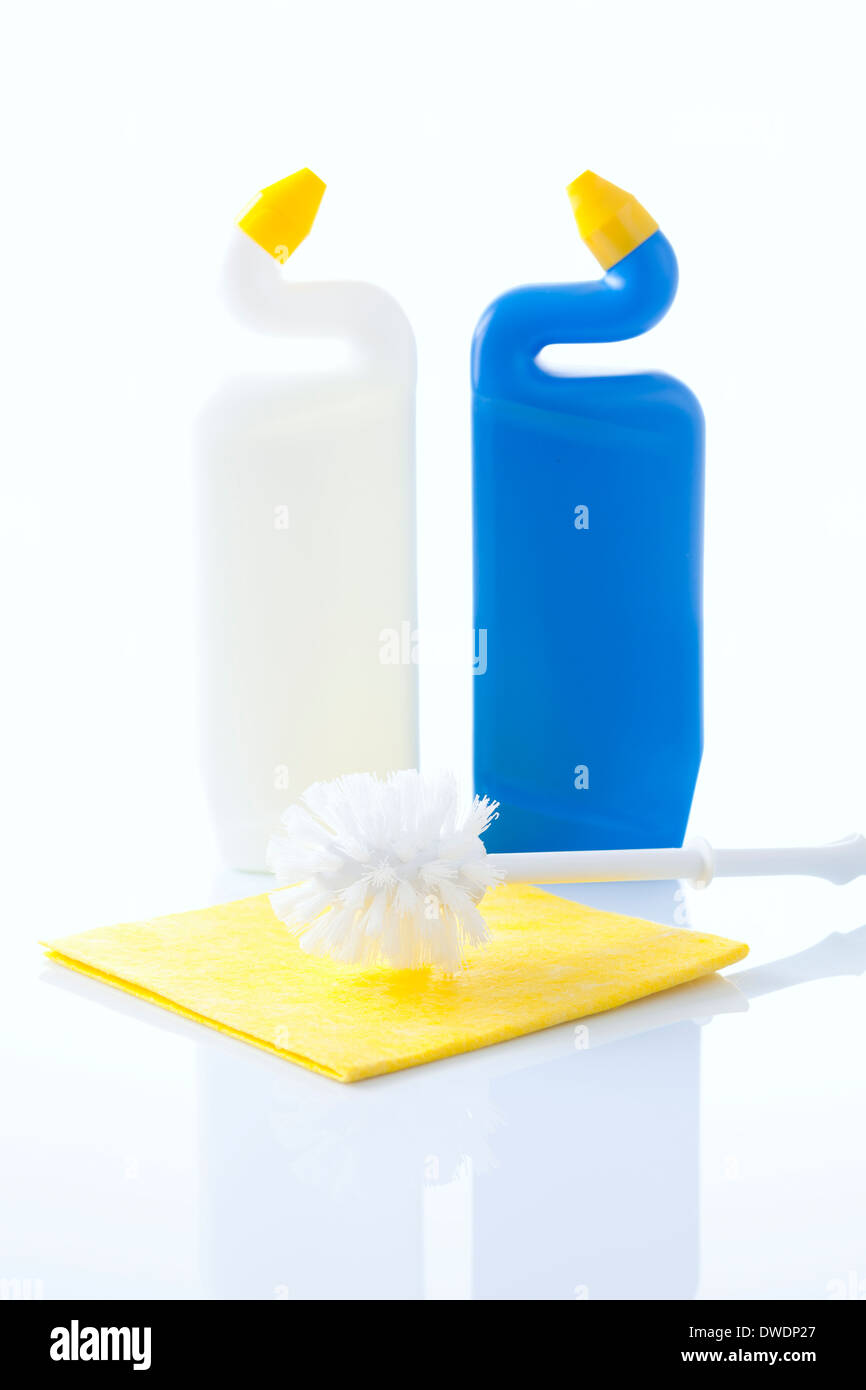 house cleaning items Stock Photo - Alamy