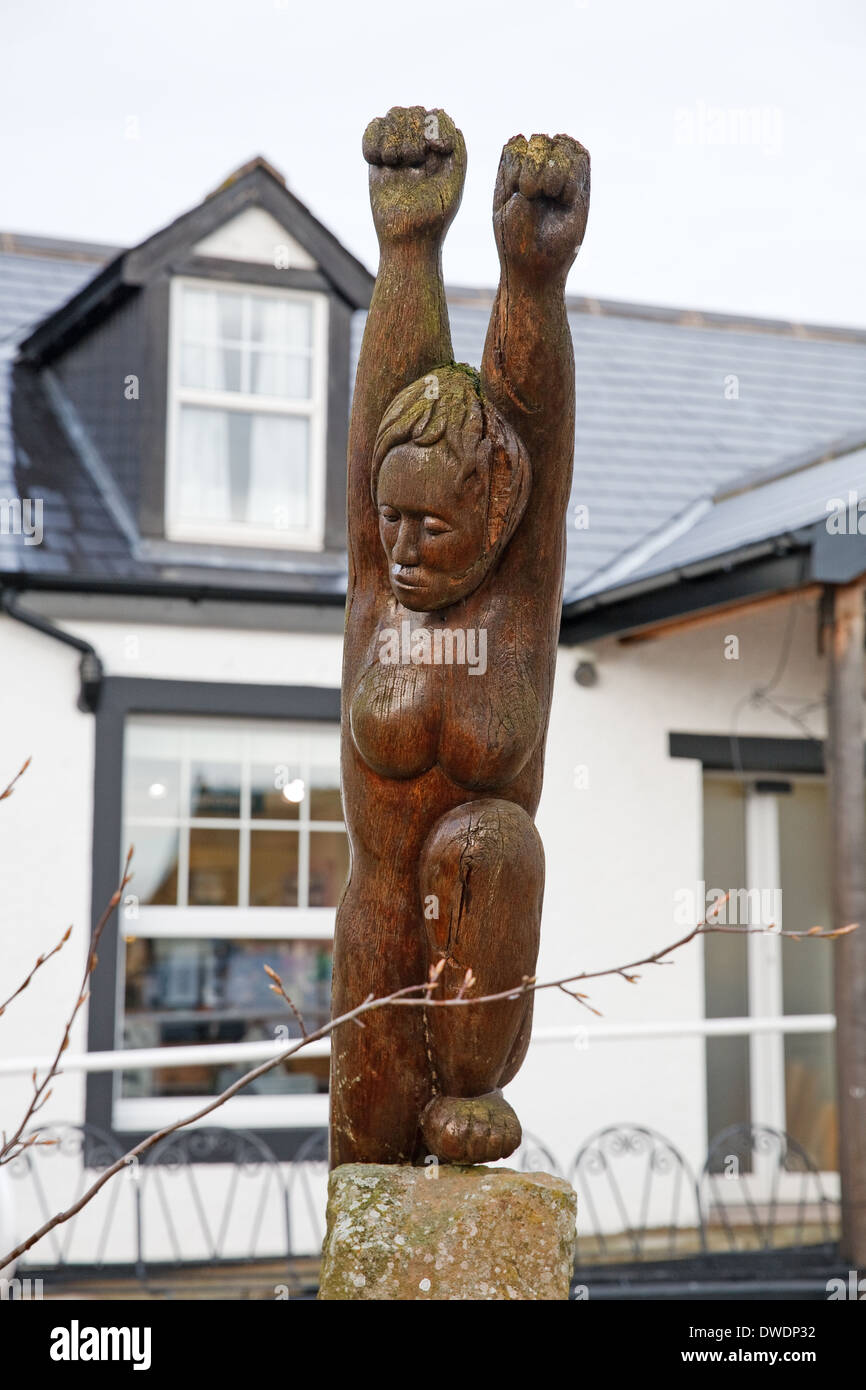 A statue in Gretna Green Scotland Stock Photo - Alamy