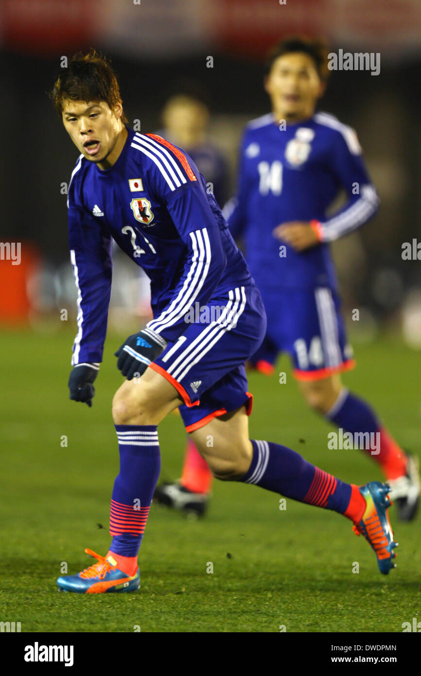 Tokyo, Japan. 5th Mar, 2014. Hiroki Sakai (JPN) Football / Soccer ...