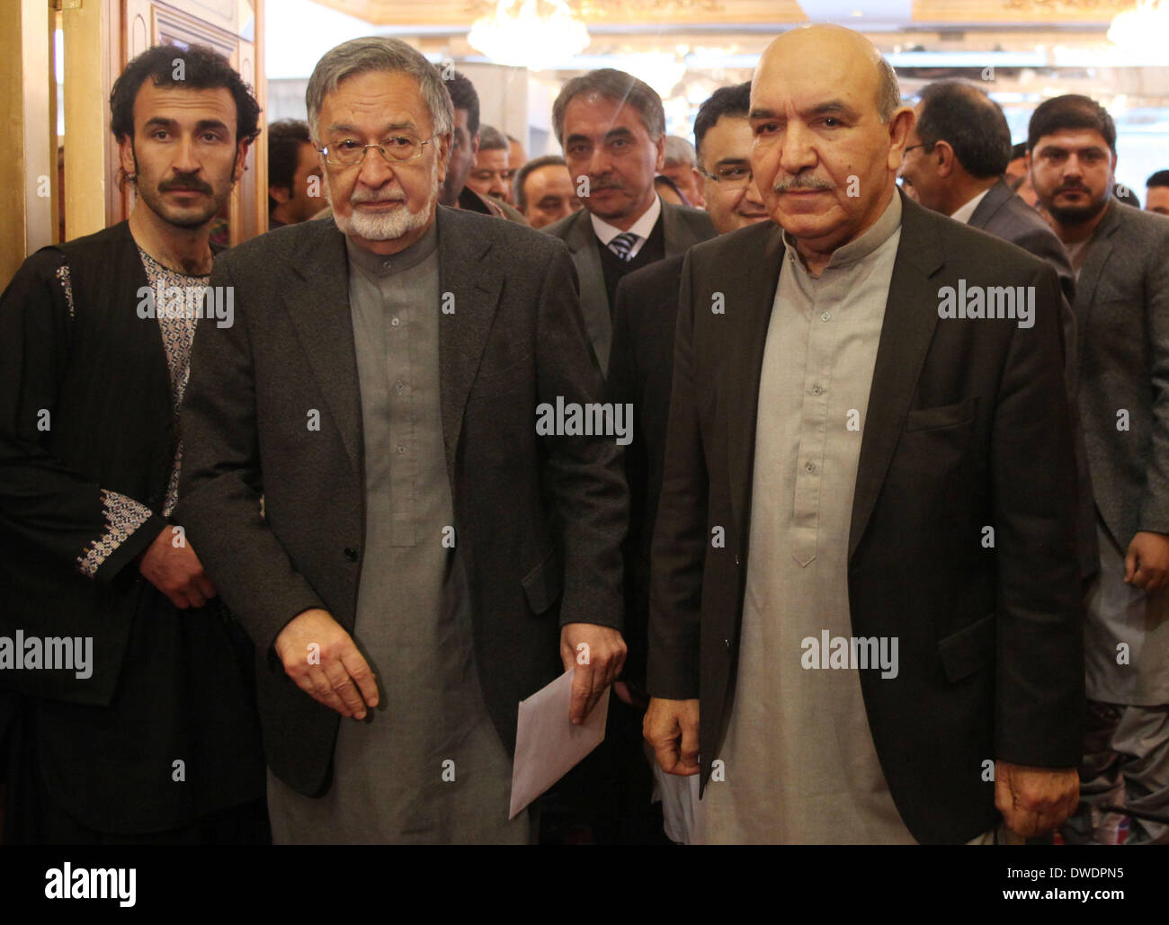 Kabul, Afghanistan. 6th Mar, 2014. President Hamid Karzai's elder ...