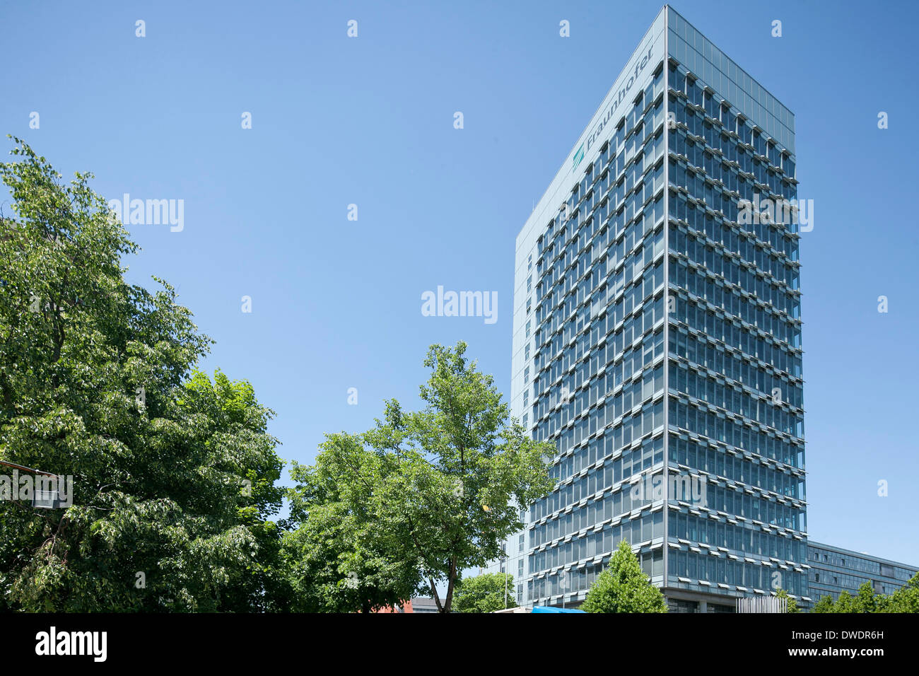 Germany, Bavaria, Munich, View of the Fraunhofer Society headquarters ...
