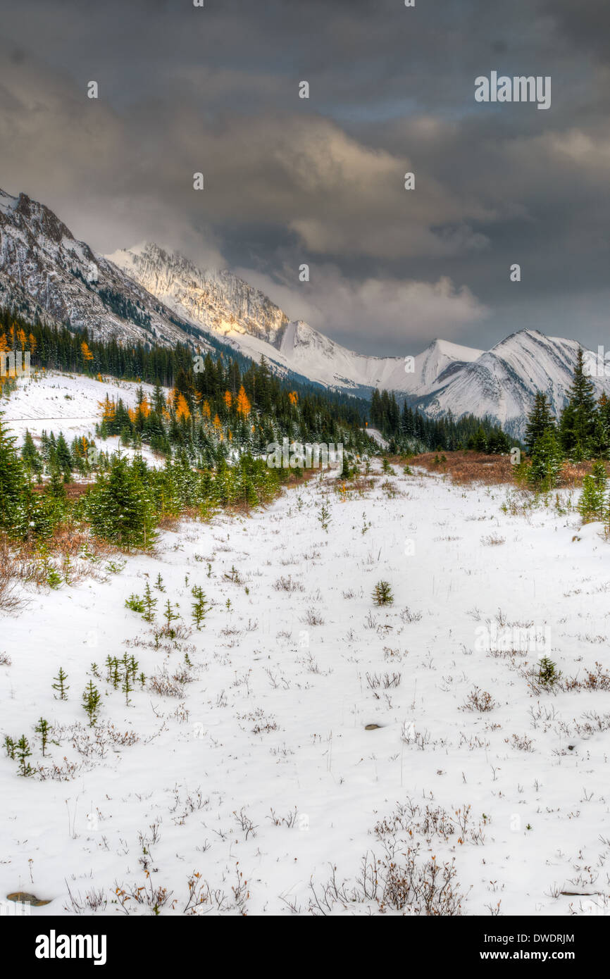 Scenic Mountain Views Kananaskis Country Alberta Canada Stock Photo - Alamy