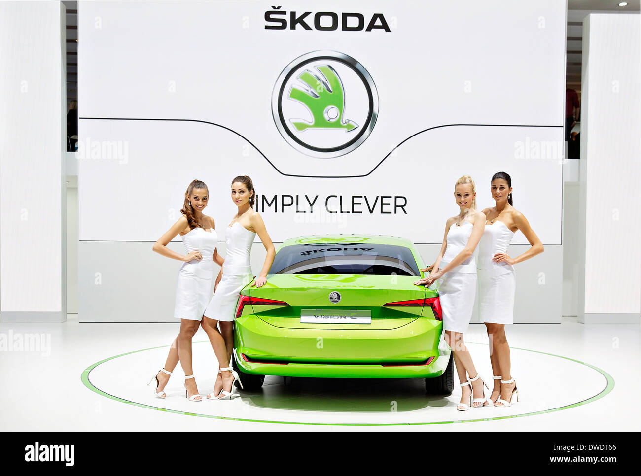 Skoda Vision C Stock Photo - Alamy