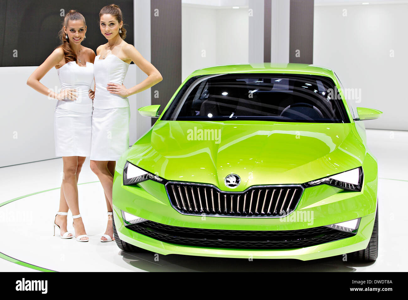 Skoda Vision C, interior Stock Photo - Alamy