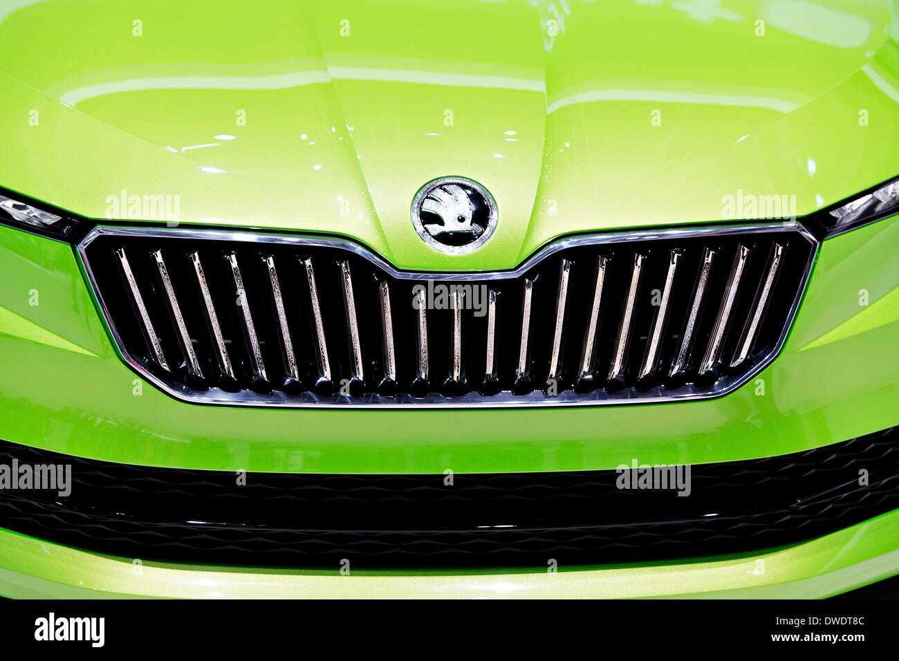 Skoda Vision C, interior Stock Photo - Alamy