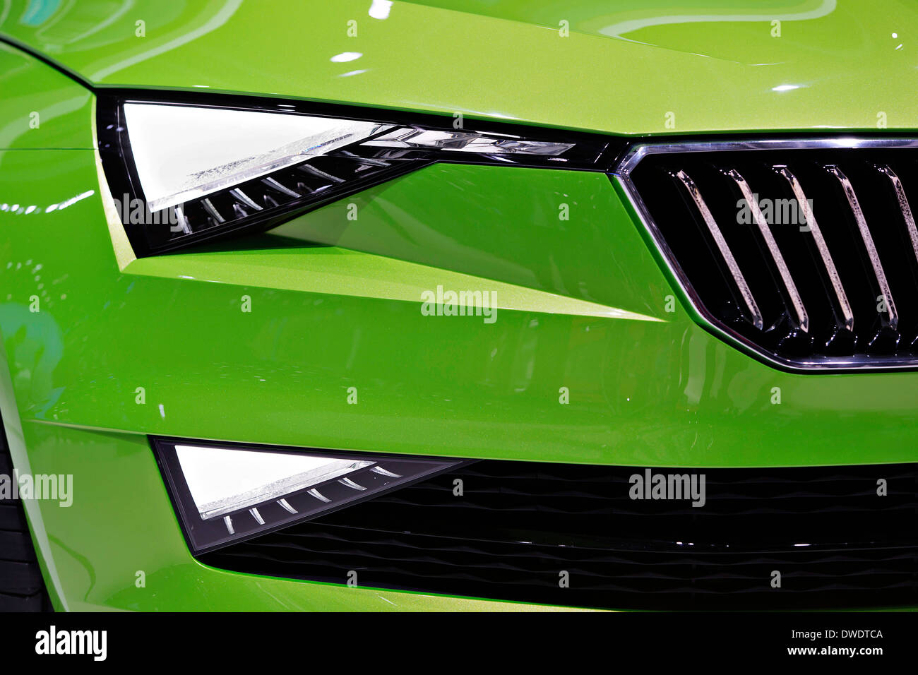 Skoda Vision C, interior Stock Photo - Alamy