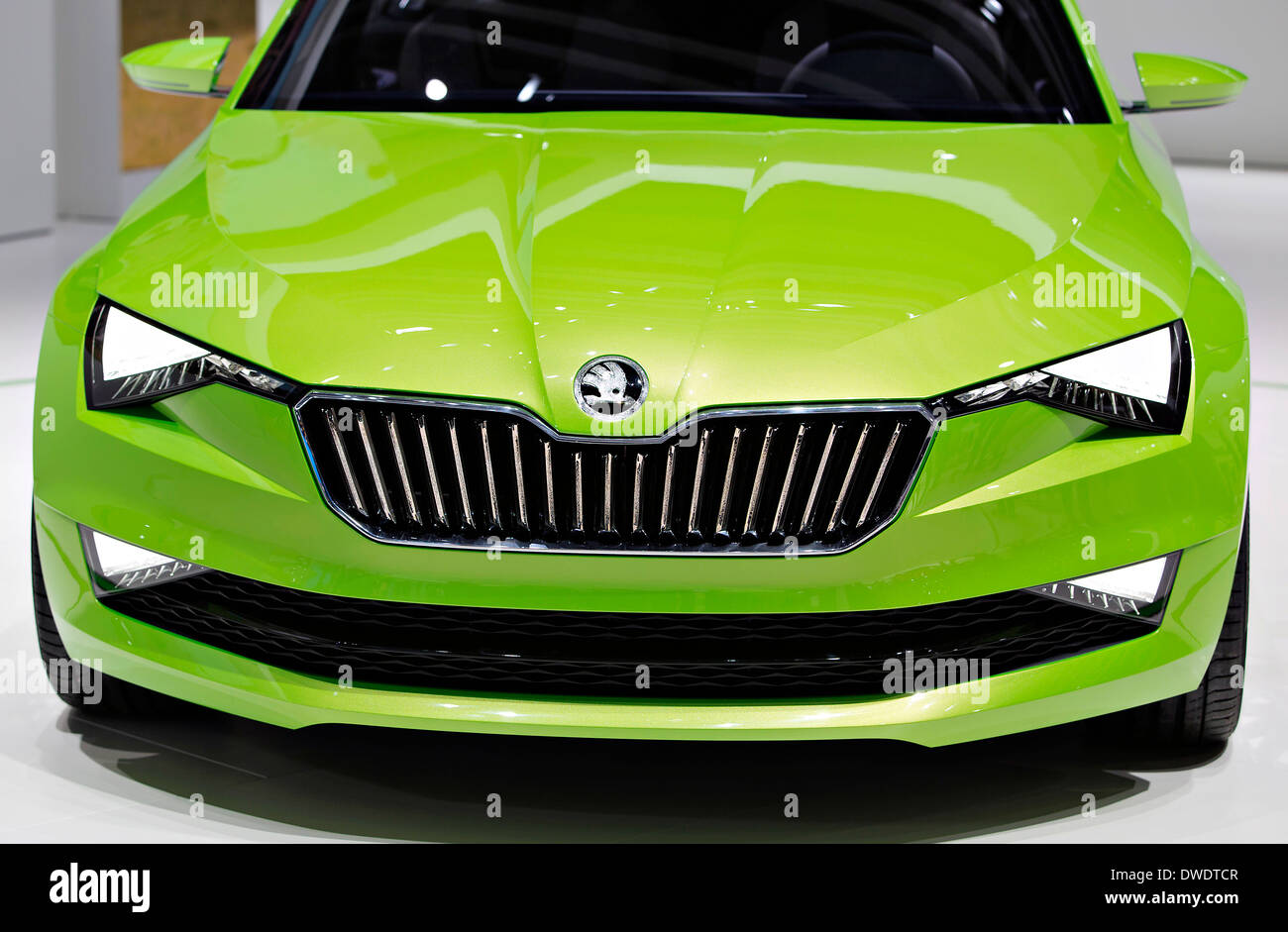 Skoda Vision C, interior Stock Photo - Alamy