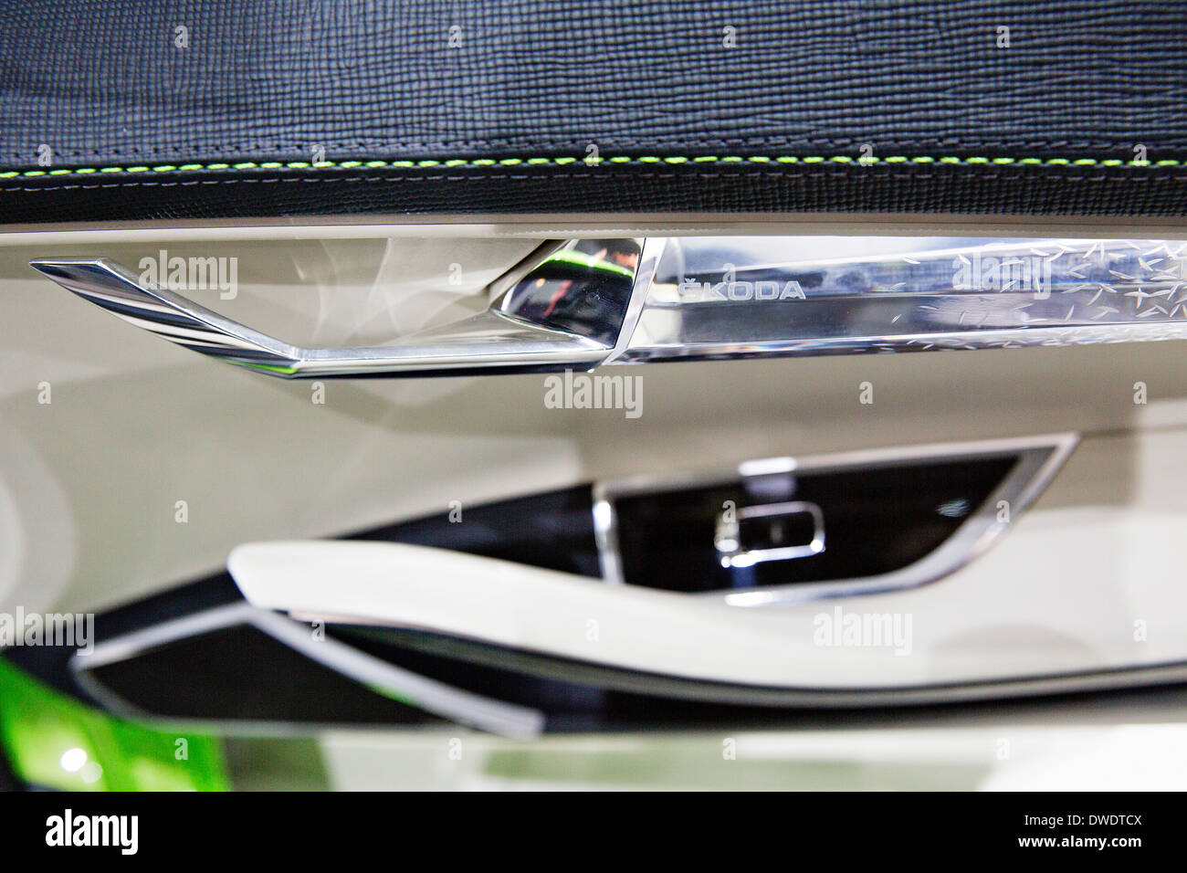 Skoda Vision C, interior Stock Photo - Alamy