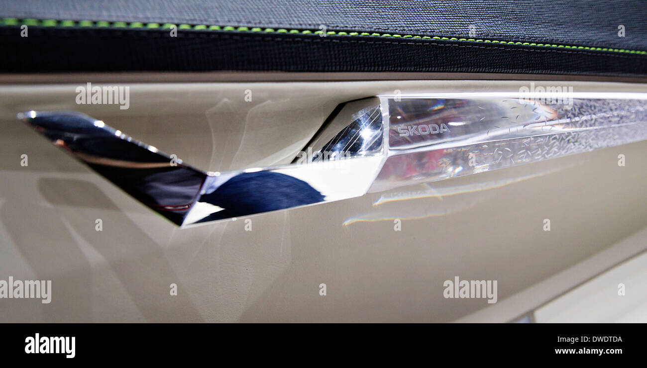 Skoda Vision C, interior Stock Photo - Alamy