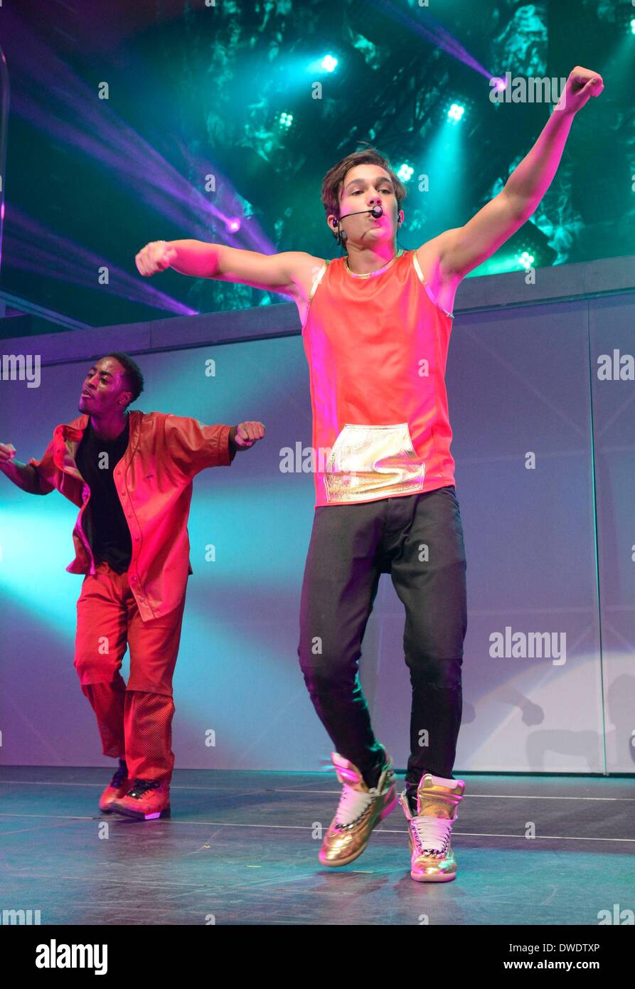 New York, NY, USA. 5th Mar, 2014. Austin Mahone in attendance for ...