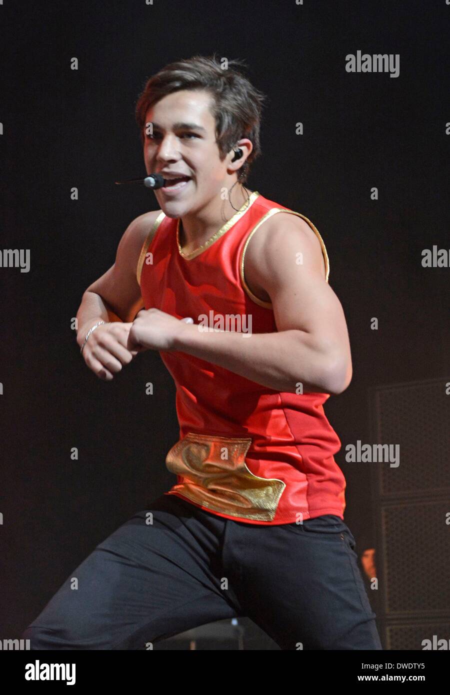 New York, NY, USA. 5th Mar, 2014. Austin Mahone in attendance for ...