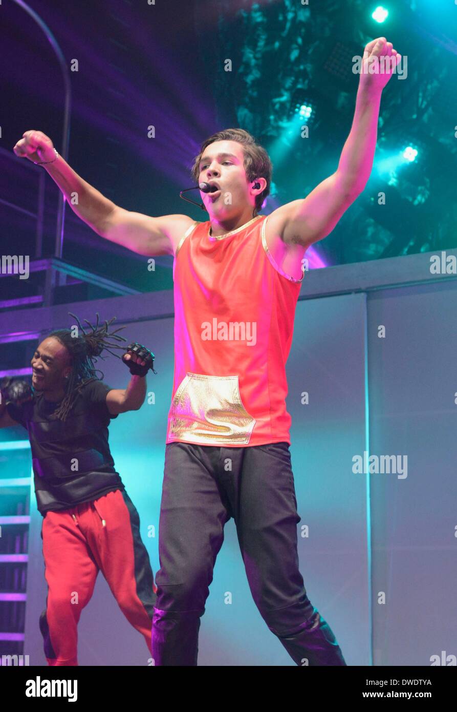 New York, NY, USA. 5th Mar, 2014. Austin Mahone in attendance for ...