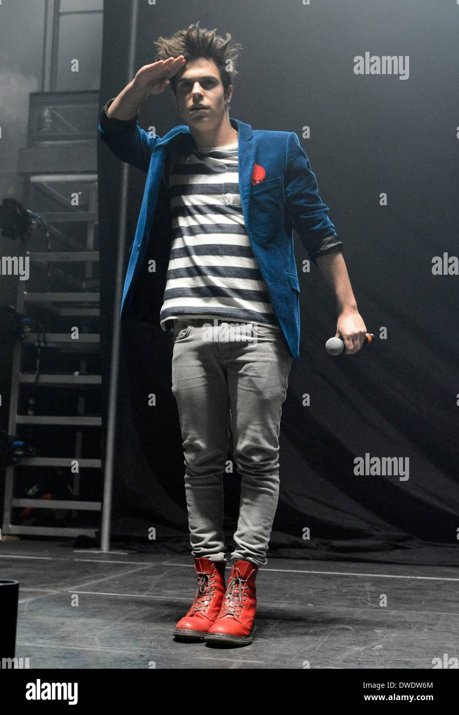 New York, NY, USA. 5th Mar, 2014. Midnight Red, Thomas Augusto in ...