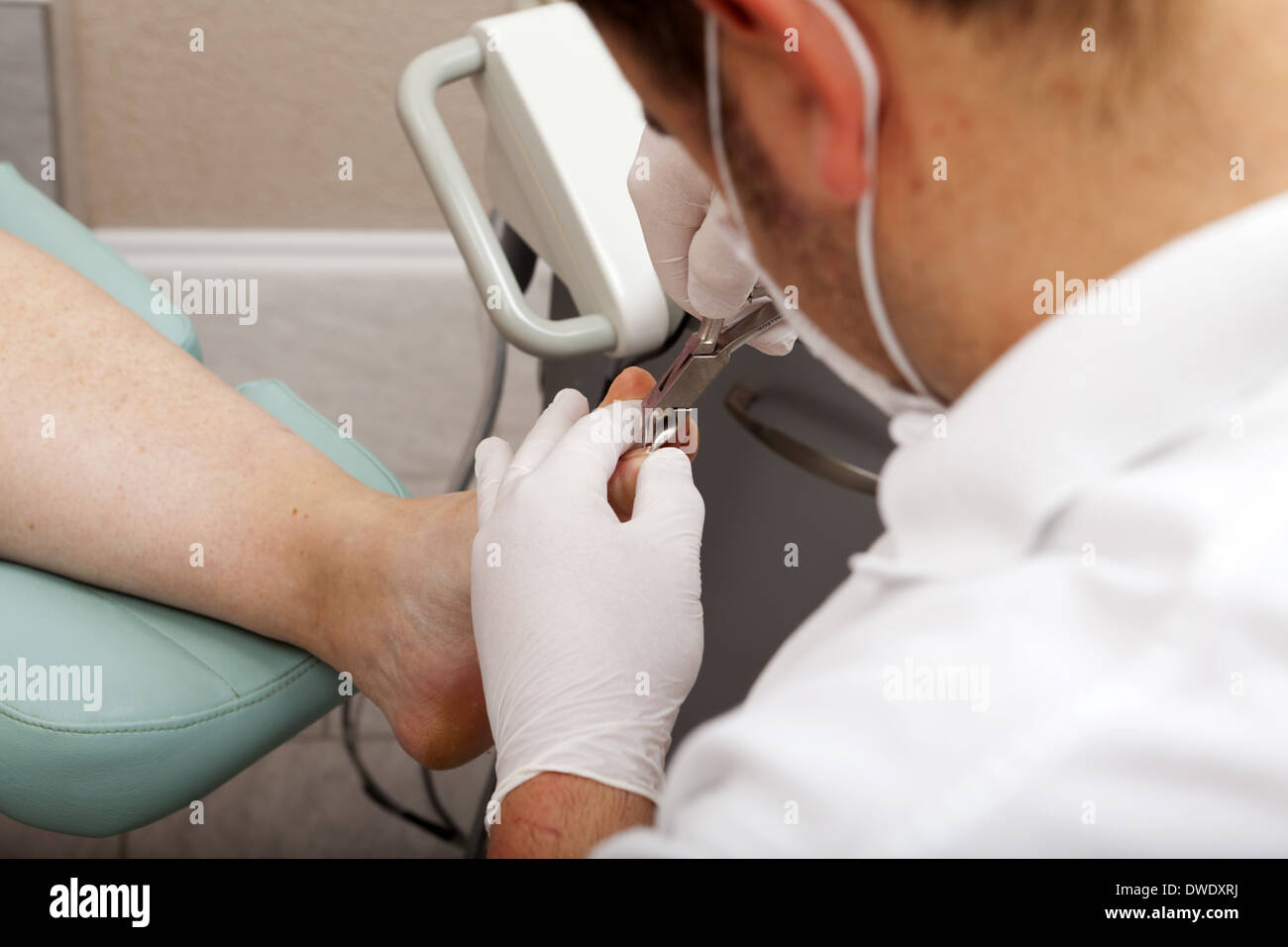 Cutting toenail hi-res stock photography and images - Alamy