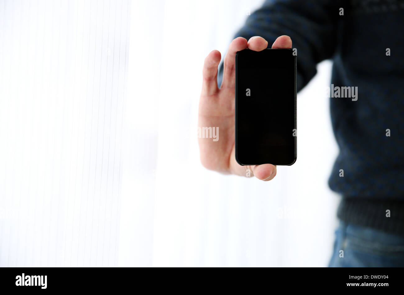 Screen hands closeup hi-res stock photography and images - Alamy