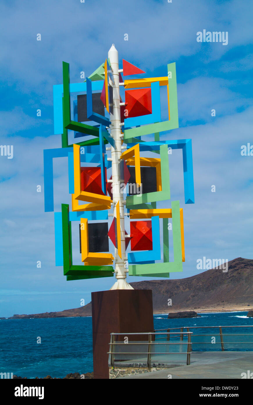 Wind sculpture by Cesar Manrique, Plaza de la Puntilla, Las Palmas de ...