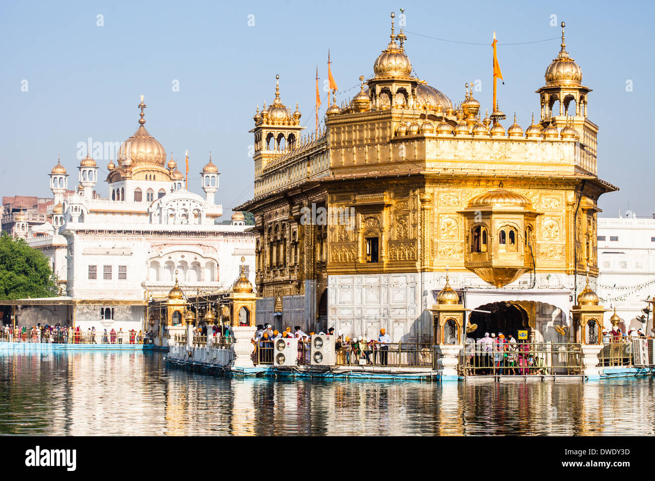 Sikh gurdwara Golden Temple (Harmandir Sahib). Amritsar, Punjab, India ...