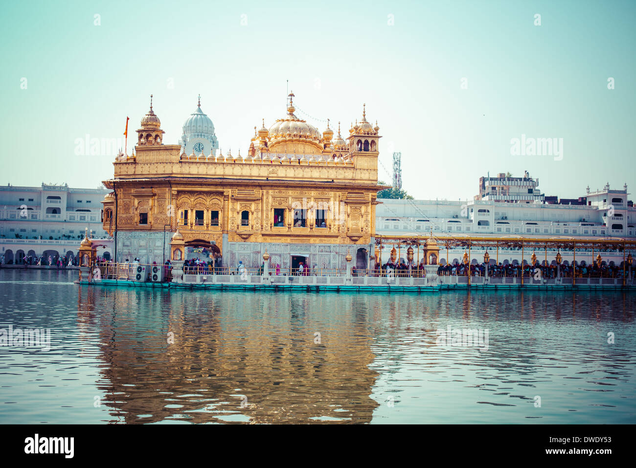 Sikh gurdwara Golden Temple (Harmandir Sahib). Amritsar, Punjab, India ...