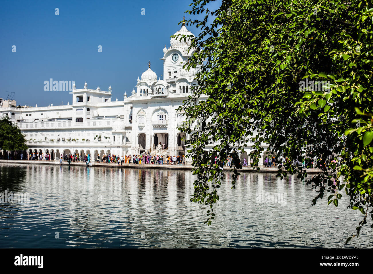 Sikh gurdwara Golden Temple (Harmandir Sahib). Amritsar, Punjab, India ...