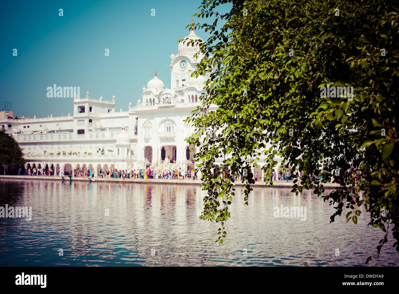 Sikh gurdwara Golden Temple (Harmandir Sahib). Amritsar, Punjab, India ...
