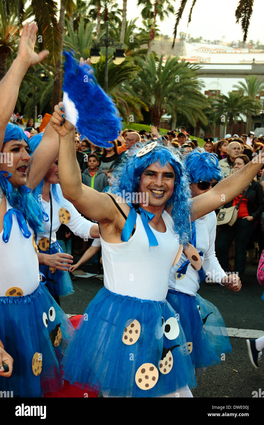 Men in costume, taking part in a carnival procession Stock Photo - Alamy