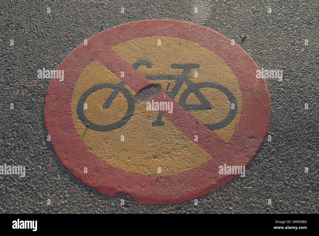 Banned bike riding hi-res stock photography and images - Alamy