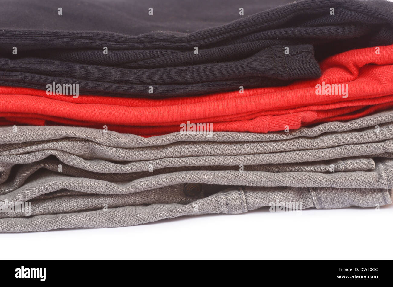 Folded clothes store hi-res stock photography and images - Alamy