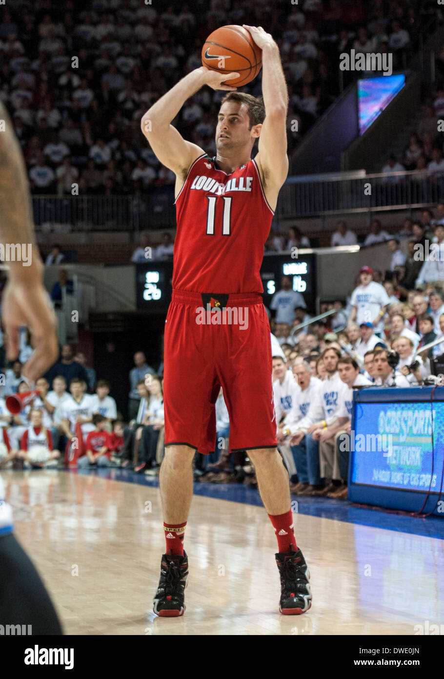 Dallas, TX, USA. 5th March, 2014.Louisville Cardinals guard/forward ...