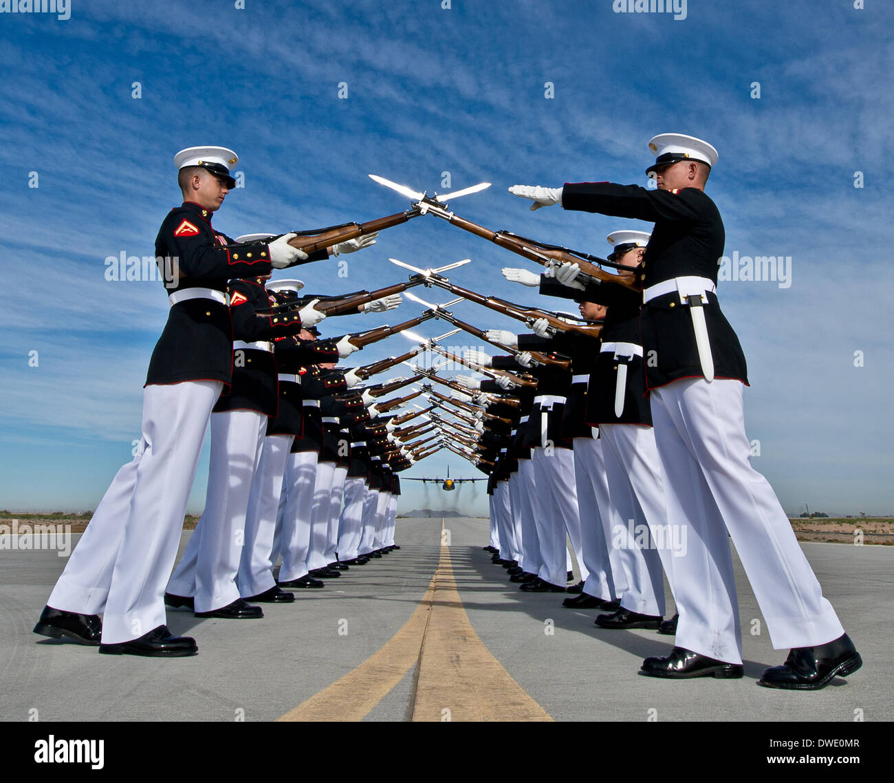The US Marine Corps Blue Angels C-130 Hercules aircraft, affectionately ...