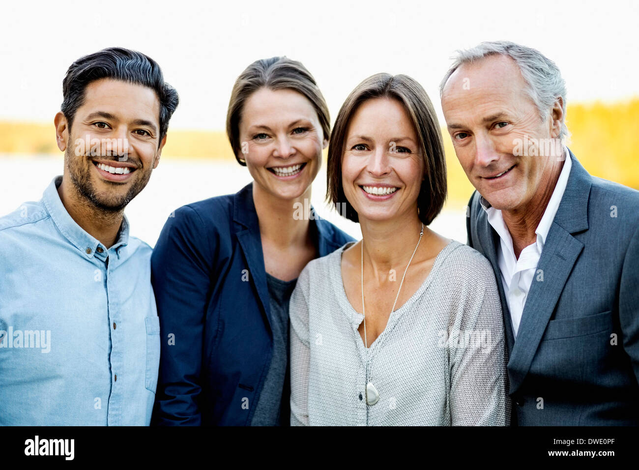 Happy people outdoors hi-res stock photography and images - Alamy