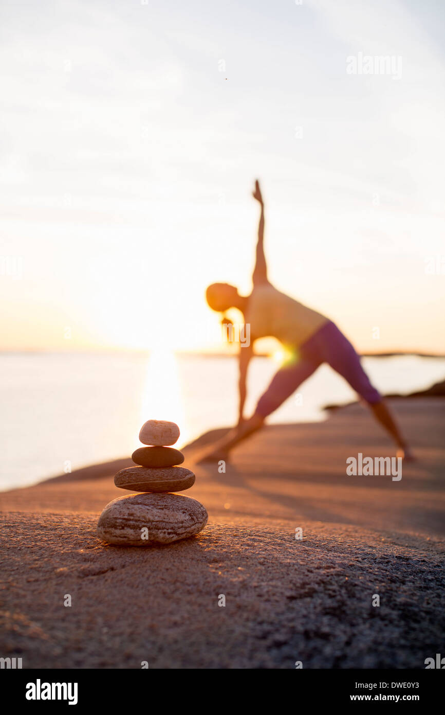 Yoga Pebbles High Resolution Stock Photography and Images - Alamy