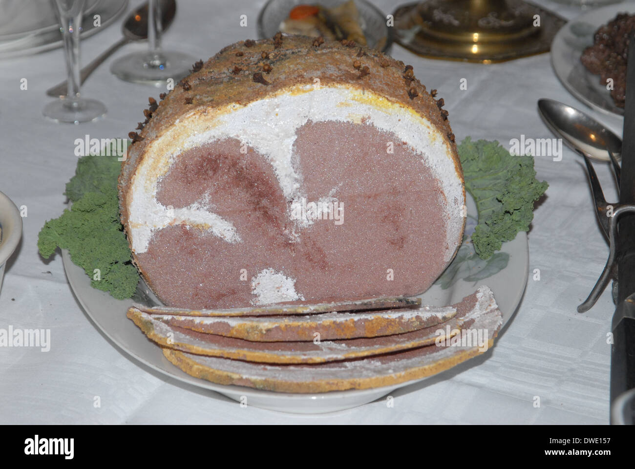 Pork hind leg cut hi-res stock photography and images - Alamy