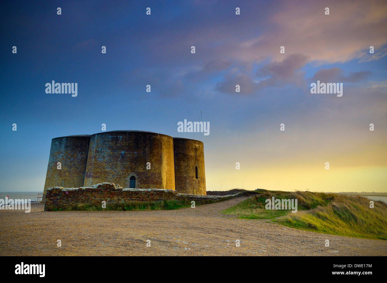 Martello Tower Slaughden High Resolution Stock Photography and Images ...
