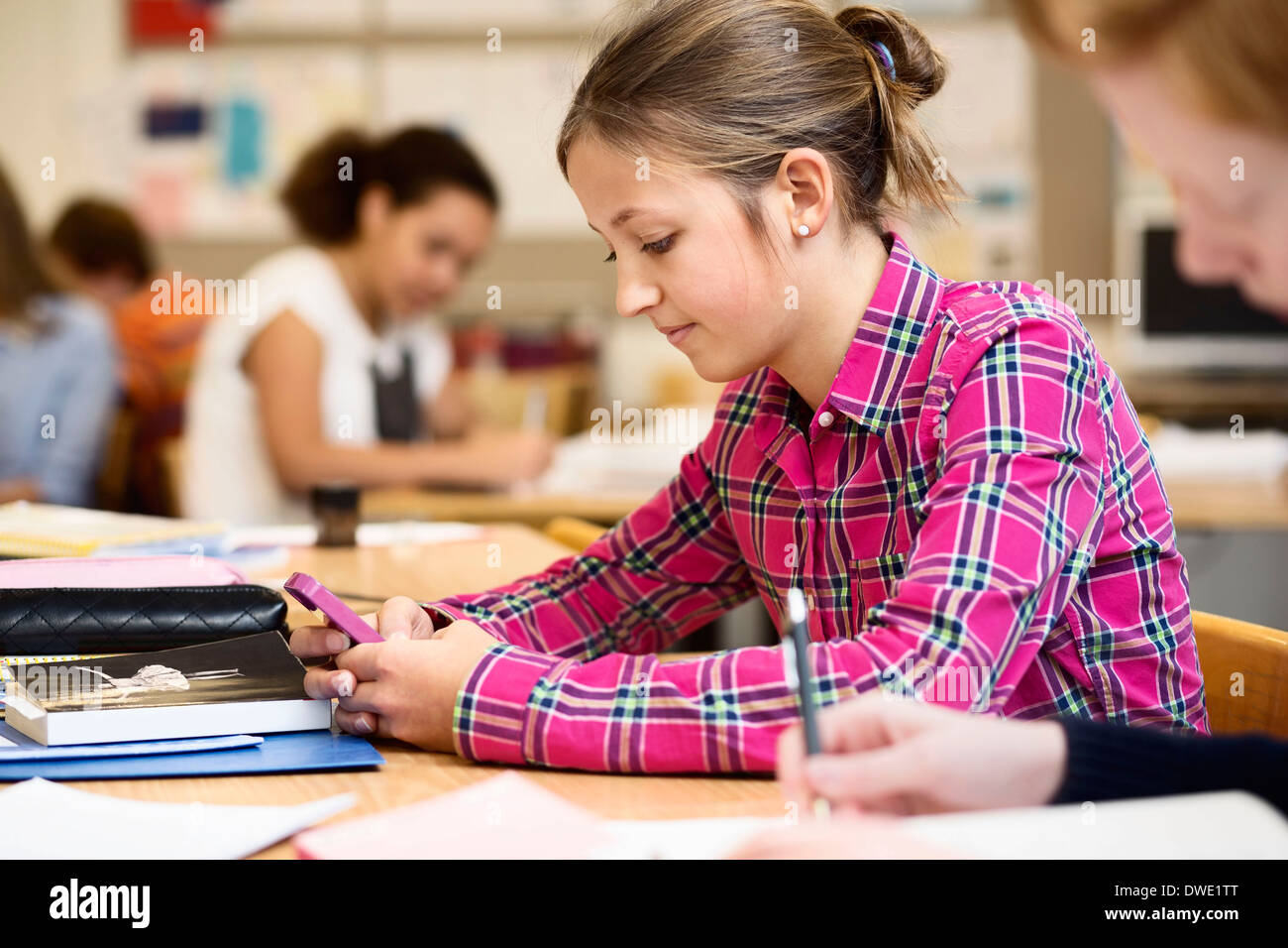 Technology in classroom instruction hi-res stock photography and images ...