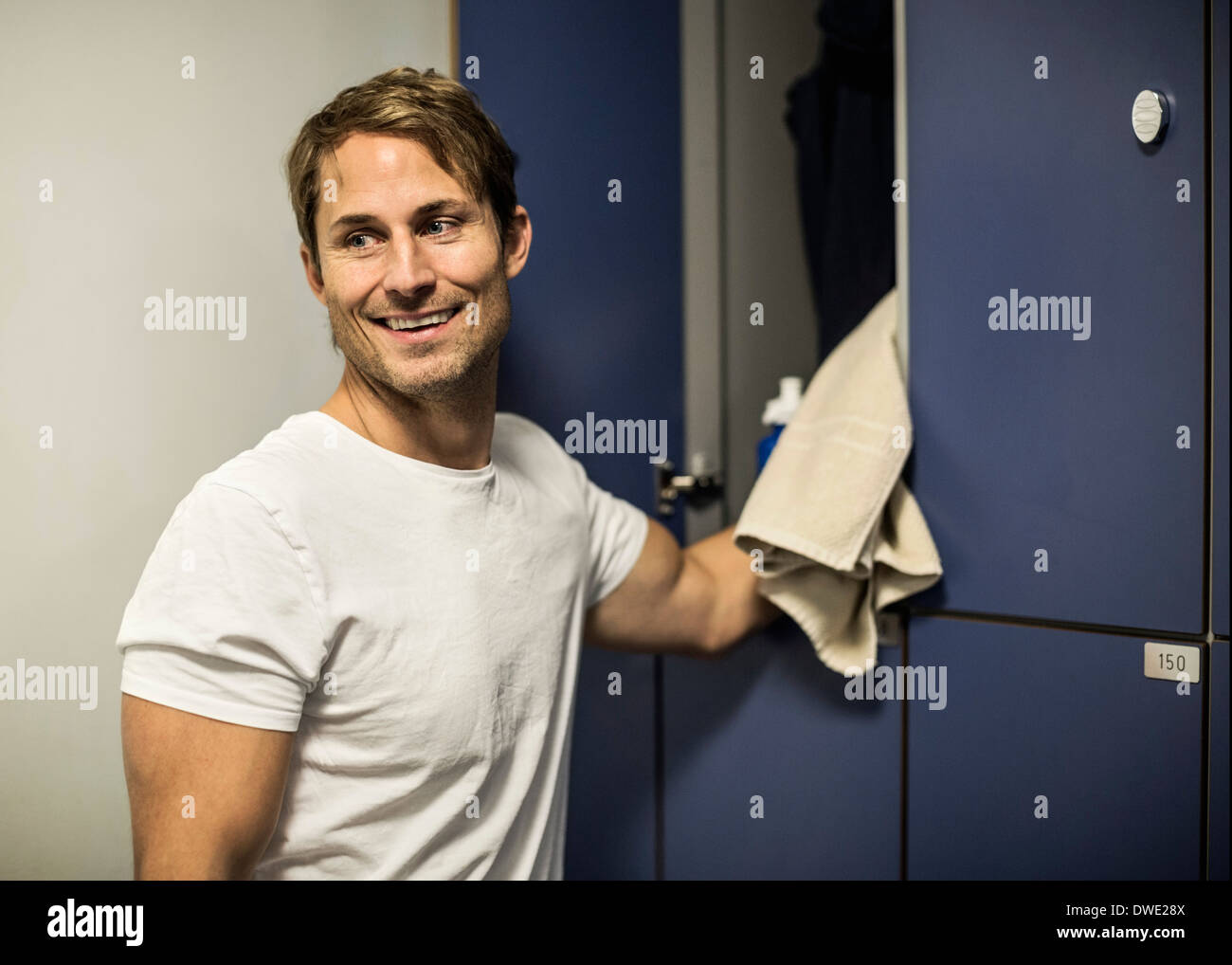 Man Locker Room High Resolution Stock Photography and Images - Alamy