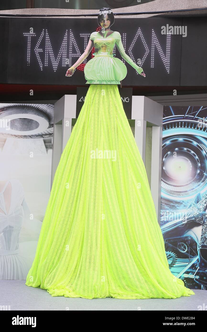 Taipei, China. 5th Mar, 2014. Singer Angela Zhang releases her new ...