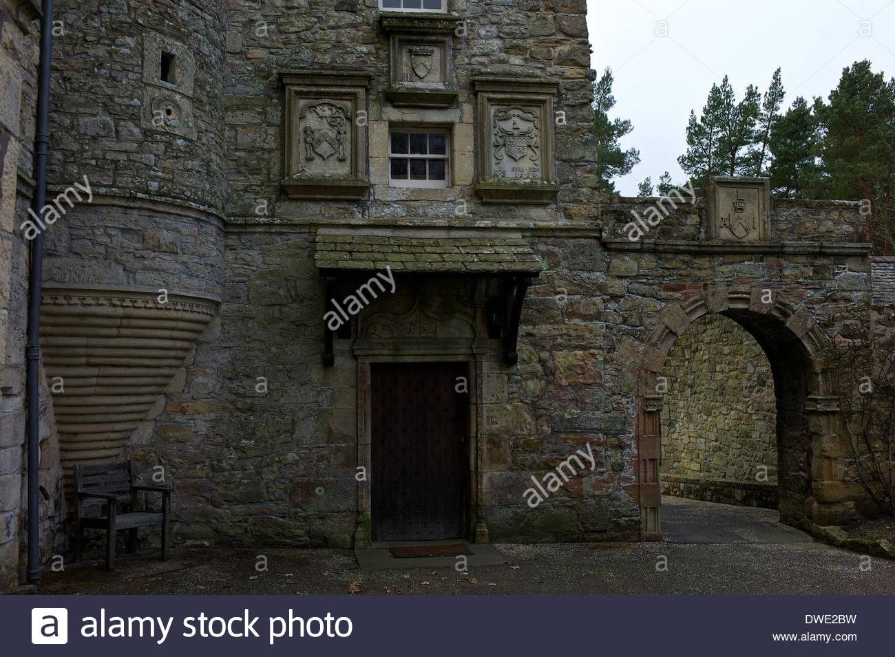 Ferniehirst Castle Stock Photos & Ferniehirst Castle Stock Images - Alamy